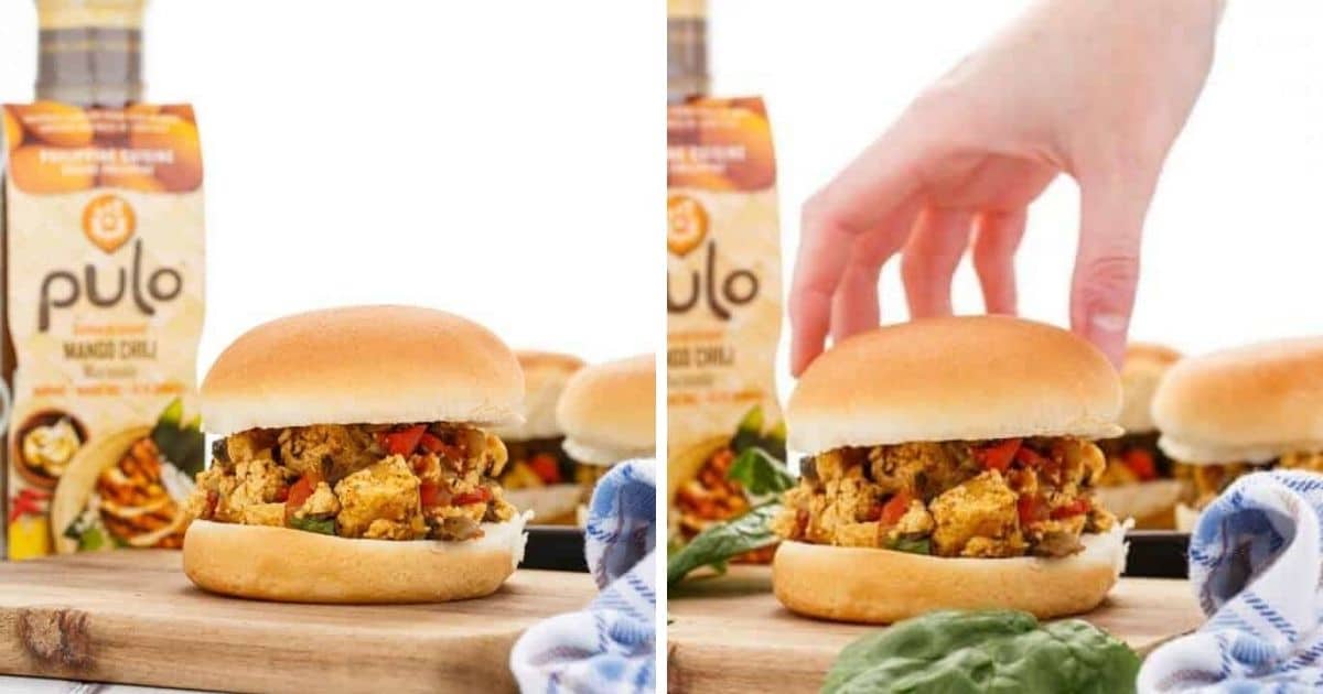 Pulo Mango Chili Vegan Sloppy Joes - The Cookie Writer