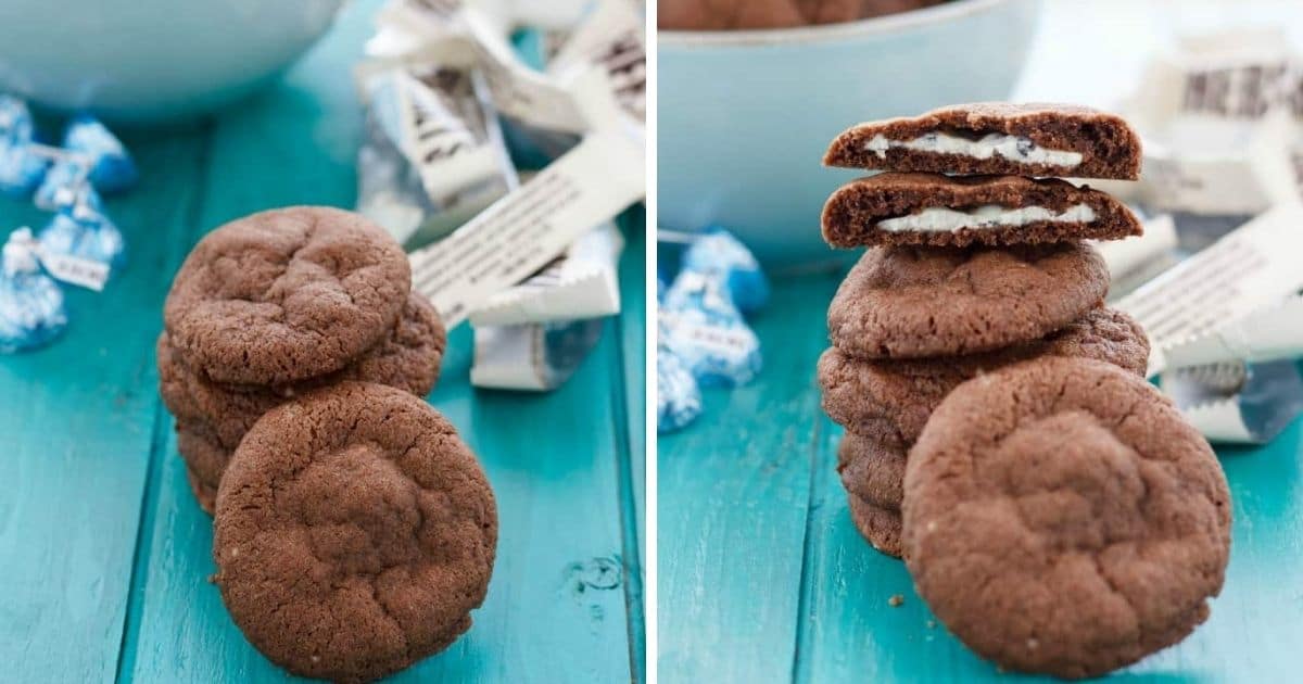 Cookies 'n' Cream Stuffed Cookies - The Cookie Writer