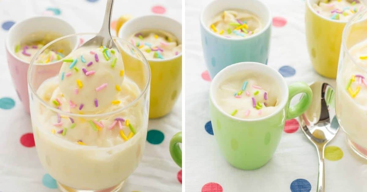 Homemade Birthday Cake Pudding The Cookie Writer