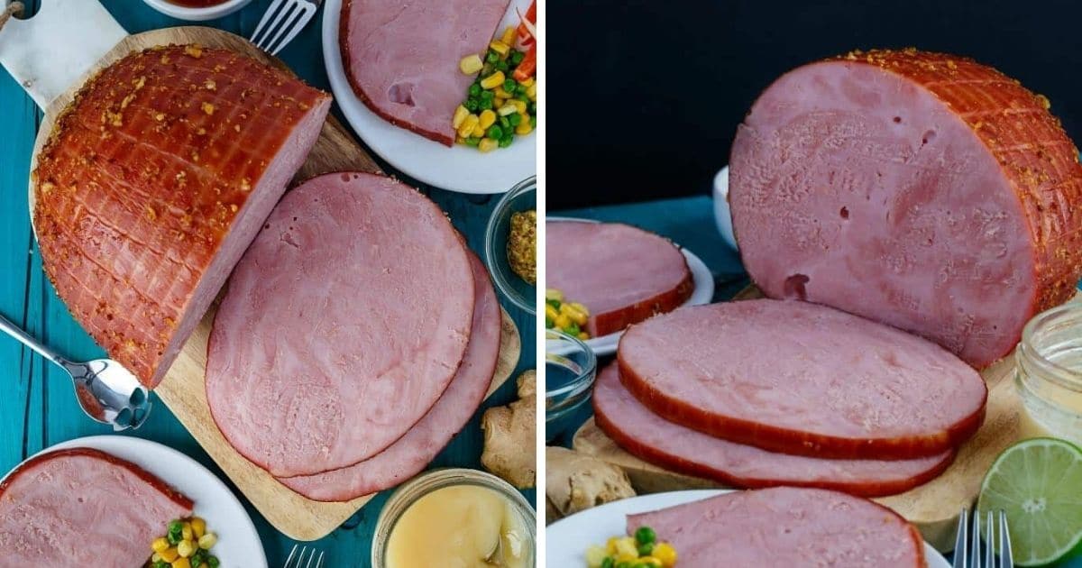 Slow Cooker Honey-Garlic Ham (GF) - The Cookie Writer