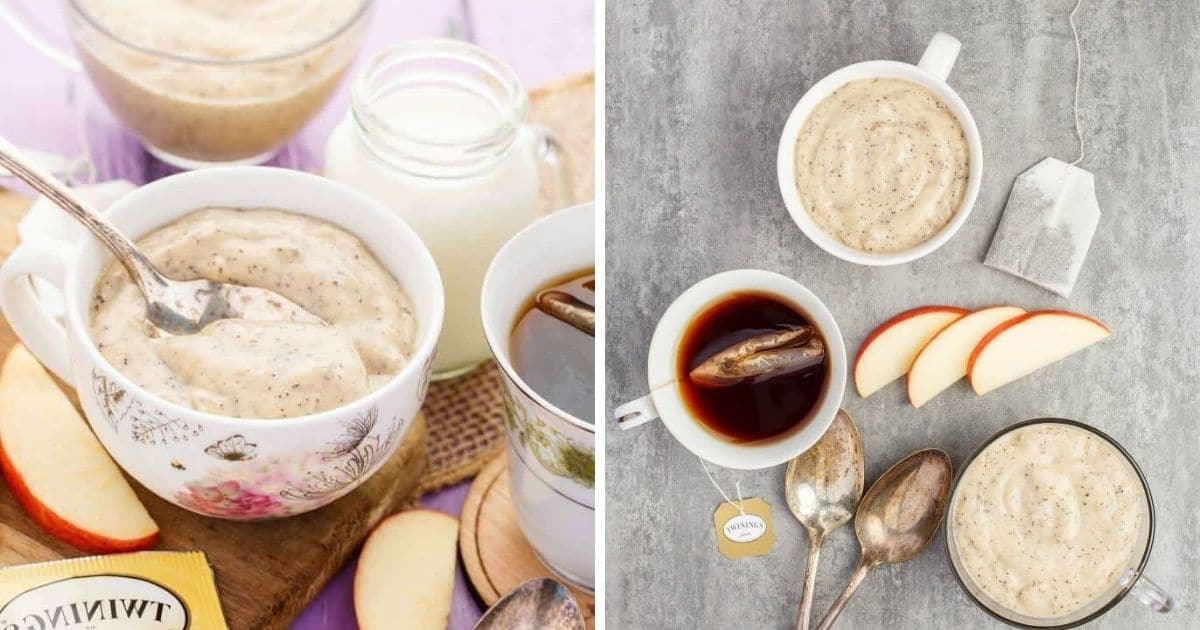 Homemade Earl Grey Pudding - The Cookie Writer