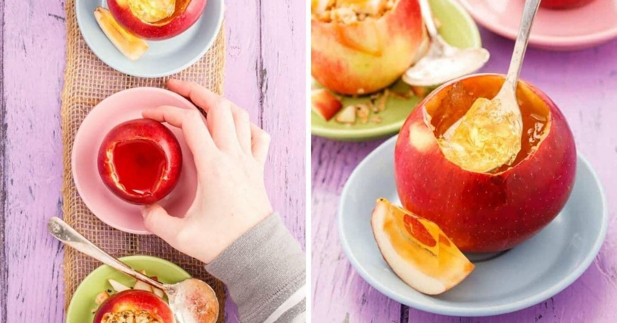 Edible Apple Cups (Perfect for Drinks, Desserts, & Breakfast!) - The ...